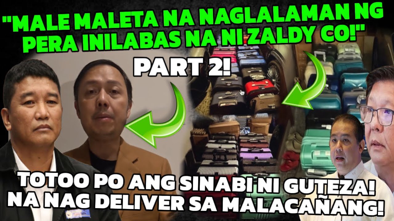 ZALDY CO PART 2! MALE MALETA NA NAGLALAMAN NG PERA NILABAS NA! SALAYSAY ...