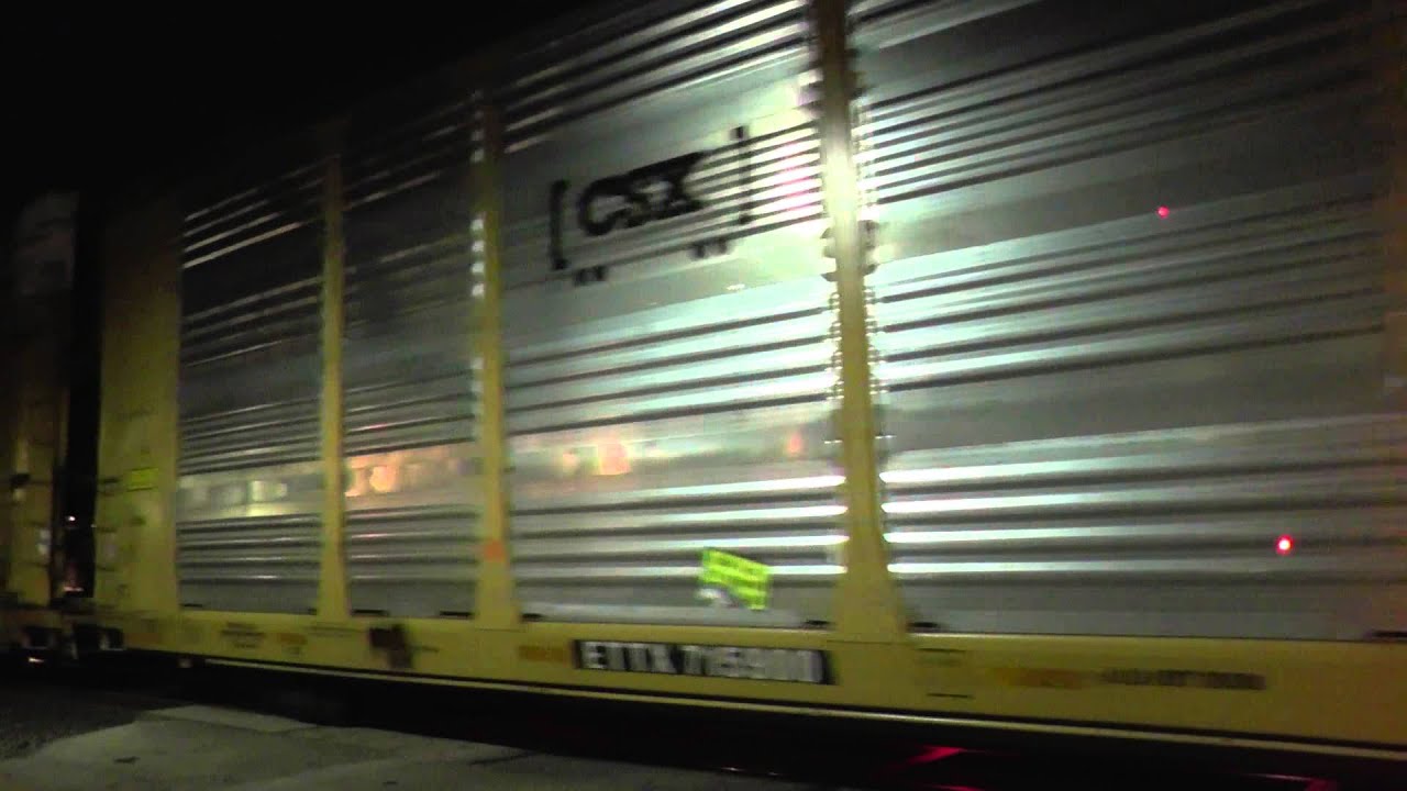2/25/2014 CSX 7307 Leads The AFXAS Eastbound On 2 - YouTube