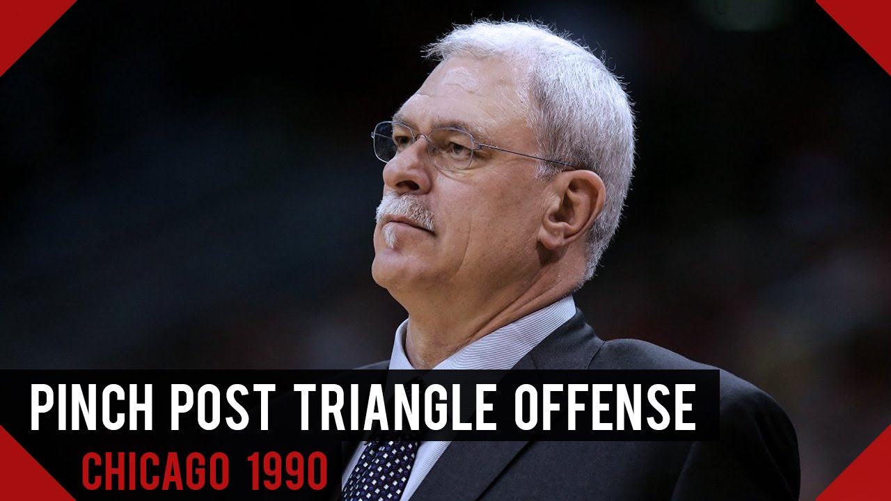 Chicago 1990 Pinch Post Triangle Offense - YouTube
