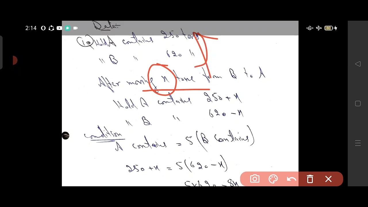 How to Balance Cargo Between Two Containers: A Math Problem" - YouTube