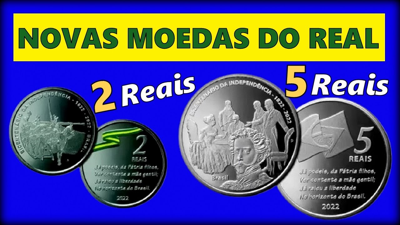 As Novas Moedas Do REAL 2 Reais E 5 Reais E A Decep o De Saber Que As Novas Moedas Do REAL 2 Reais E 5 Reais E A Decep o De Saber Que