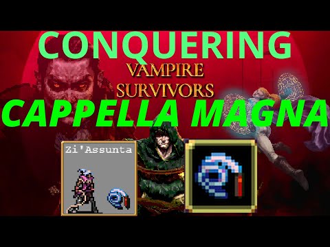 Conquering the Cappella Magna Vampire Survivors - YouTube