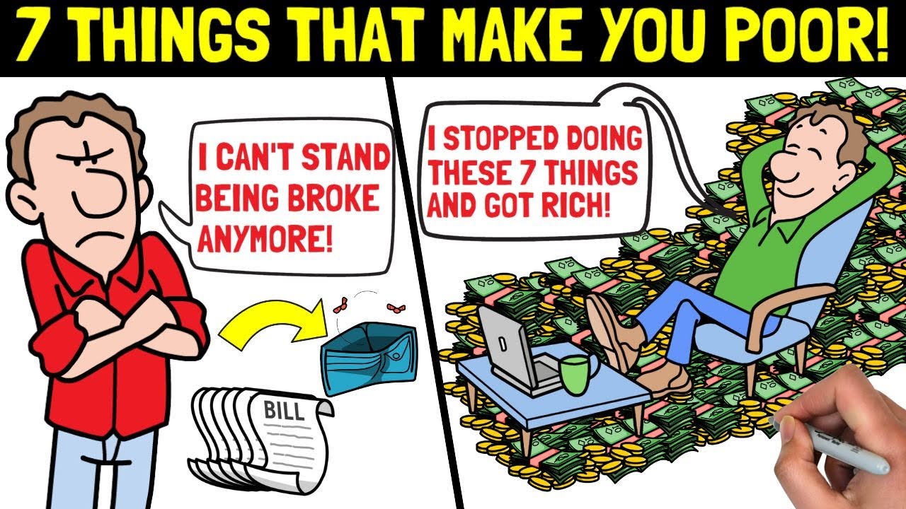 🤑📈IT'S EXPLAINED: These Are the 7 Habits That Keep You POOR | Financial Education - YouTube