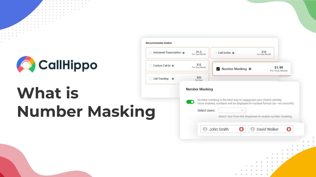 Number masking: How to ensure higher customer privacy | CallHippo ...