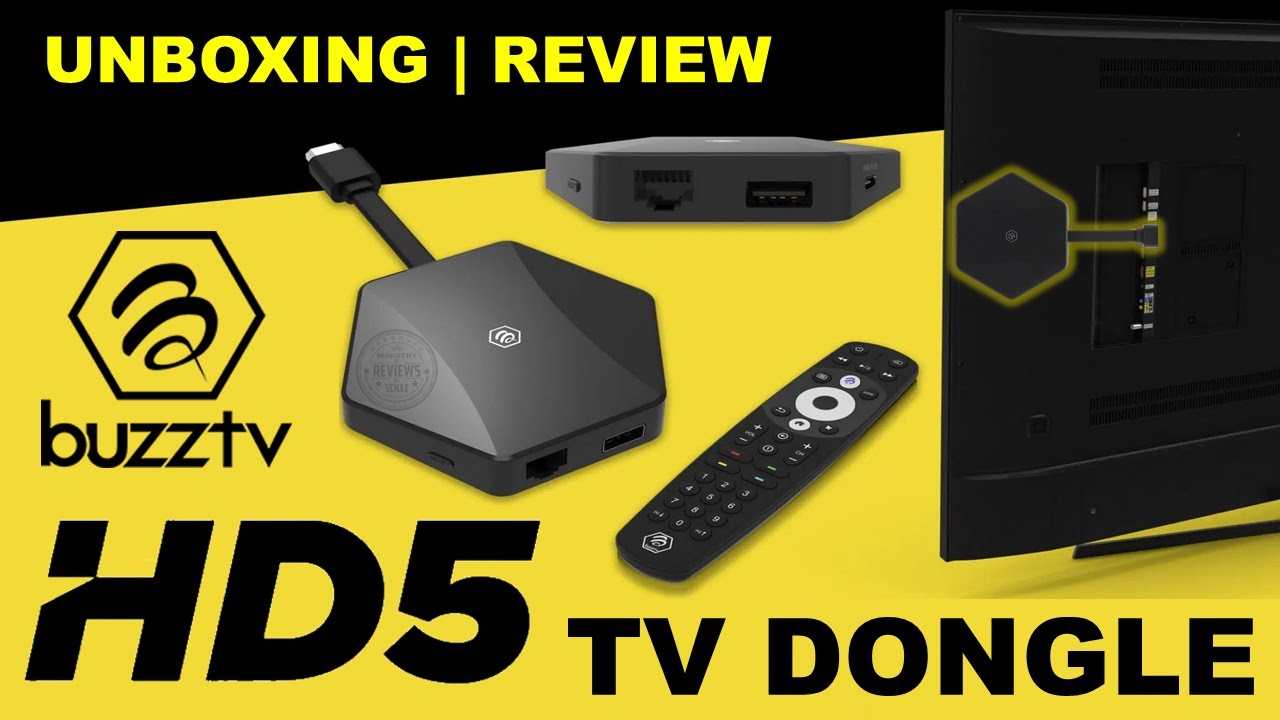 BuzzTv HD5 4K TV Dongle | 2022 Model | REVIEW - YouTube