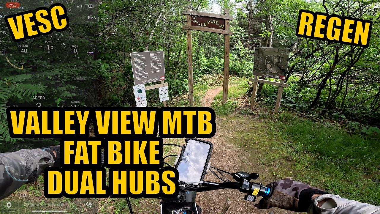 E-Bike Adventure: VALLEY VIEW MTB Trail on My Dual Motor Fat Tire Beast ...