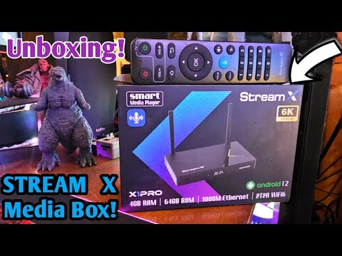 Stream X - X1PRO Smart Media Box - UNBOXING - YouTube