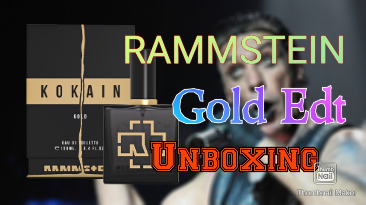 Rammstein Parfum Kokain Gold EdT 100ml - YouTube