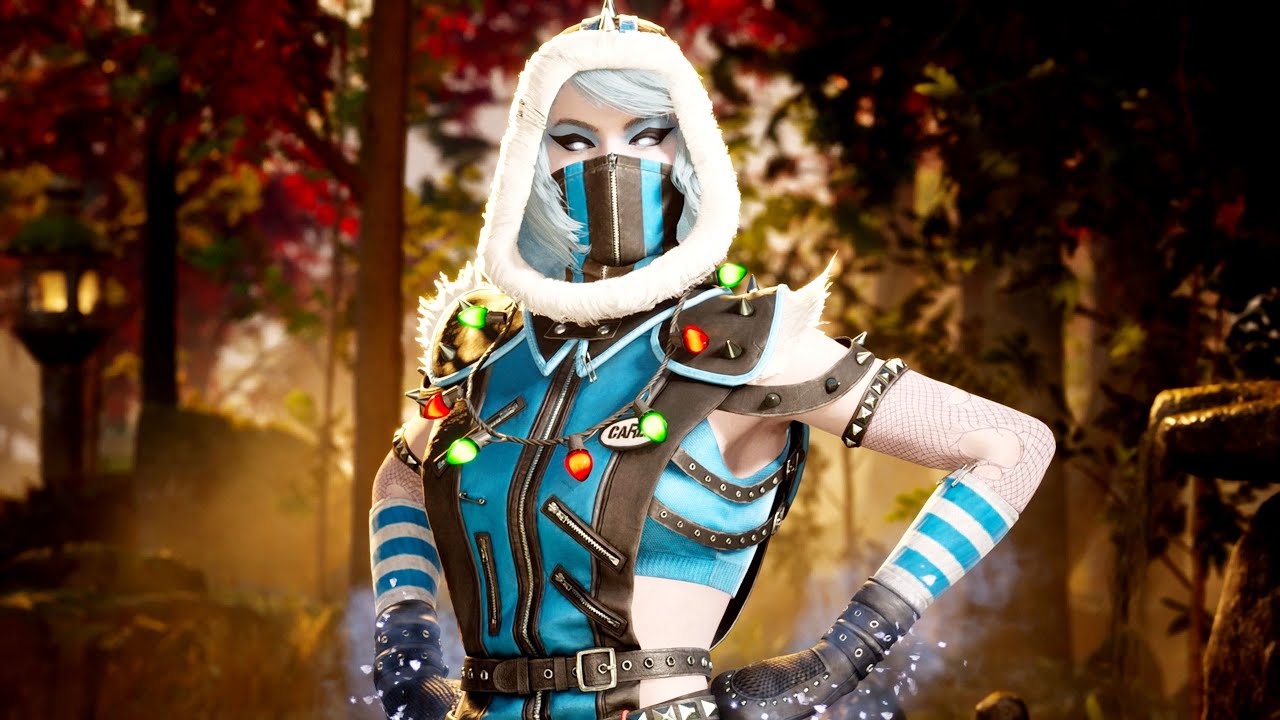 Playing With "Holiday" Costume of Kameo Frost! - Mortal Kombat 1 Online ...