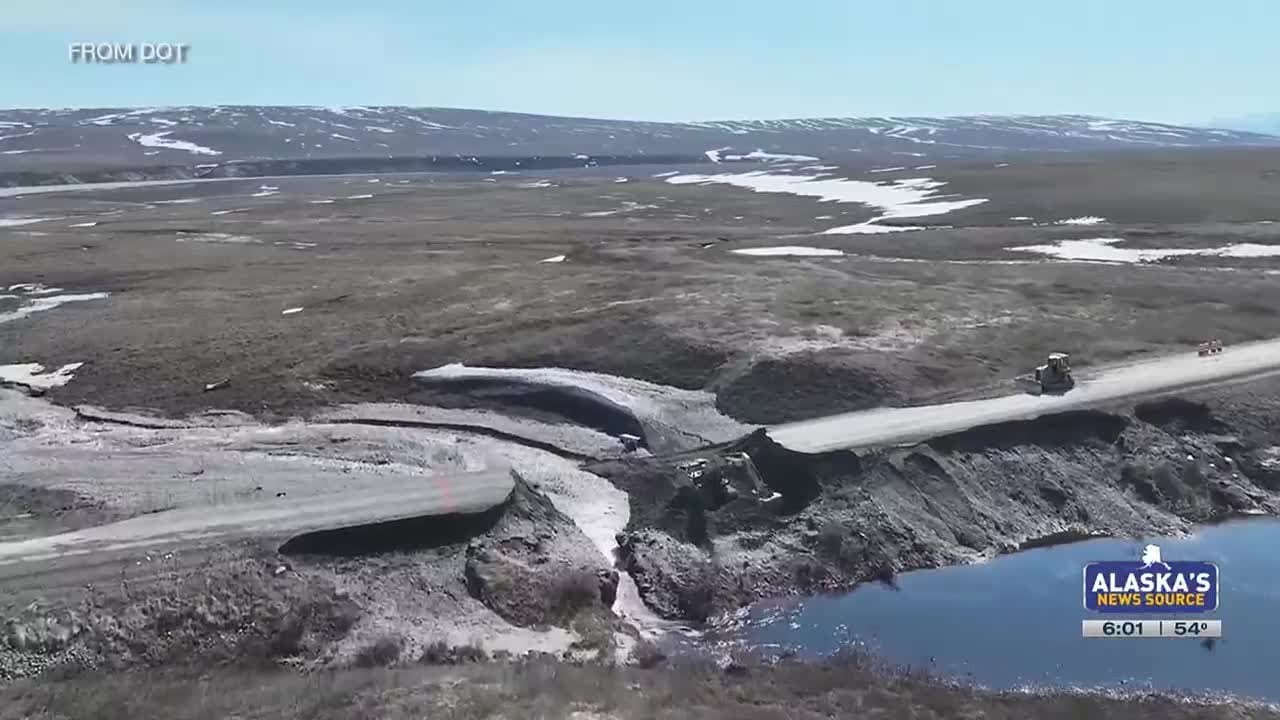 Dalton Highway washout expands to 2nd location, traffic to resume ...