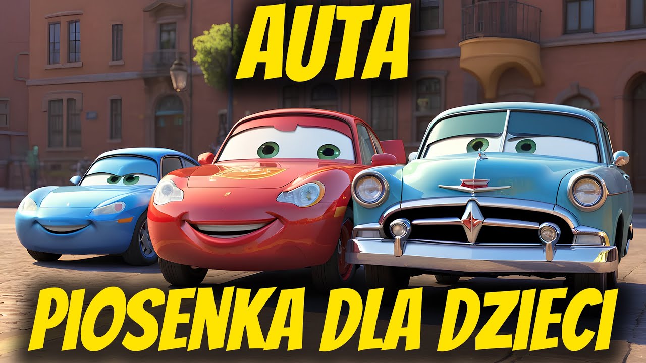 AUTA ROBIĄ BRUM, BRUM, BRUM 🚗🏎️ - PIOSENKA DLA DZIECI O SAMOCHODACH ...
