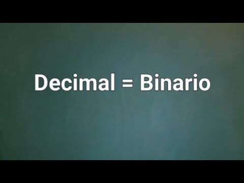 Como Calcular de Decimal a Binario... - YouTube