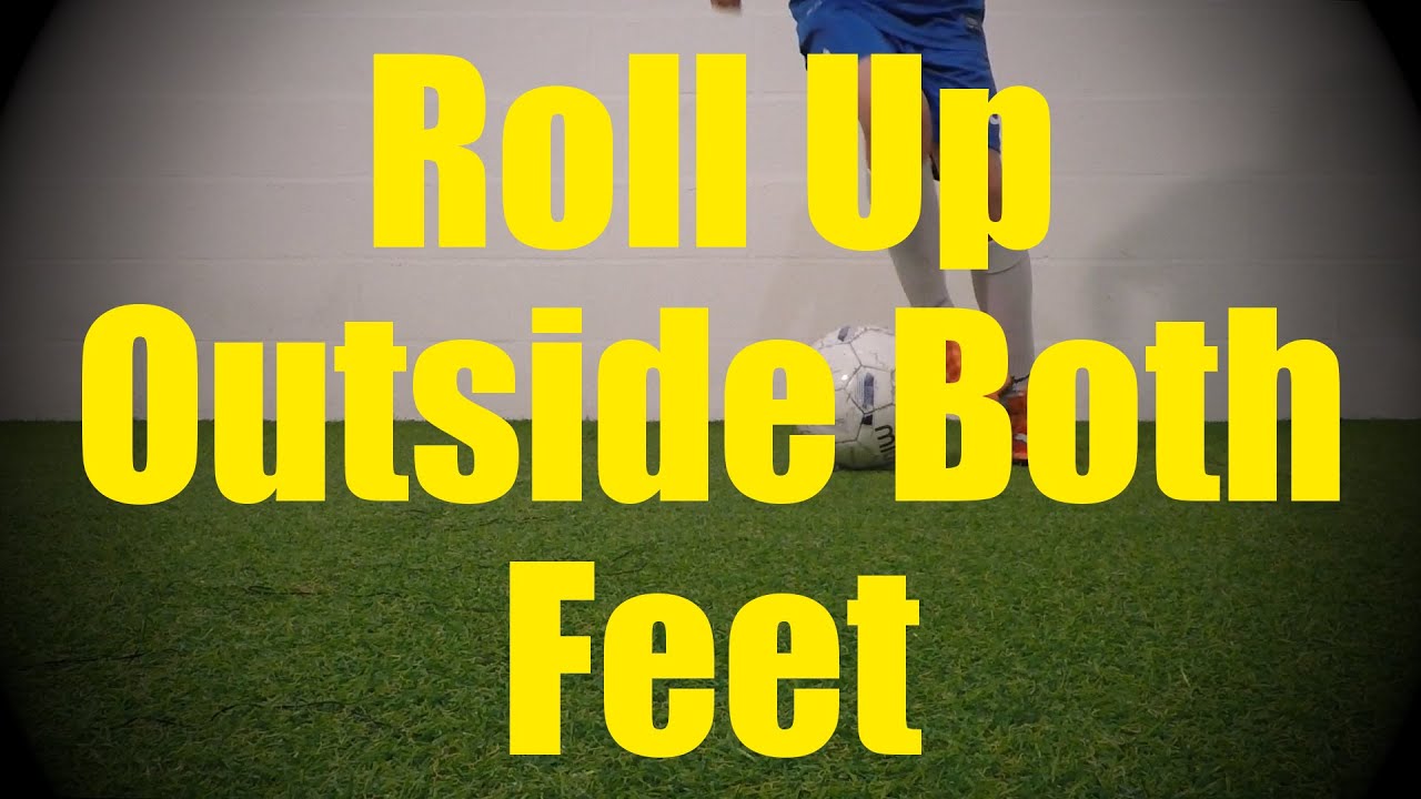 Roll Up Outside Both Feet - Static Ball Control Drills - Soccer Coerver ...