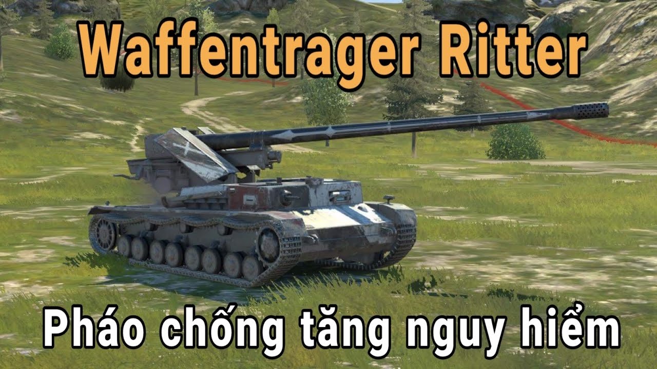 Waffentrager Ritter - Pháo chống tăng nguy hiểm / World Of Tanks Blitz ...