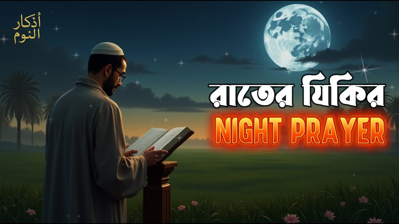 রাতের জিকির After Sleep Dua । اذكار المساء Adhkar Al-Nowm By Alaa Aqil ...