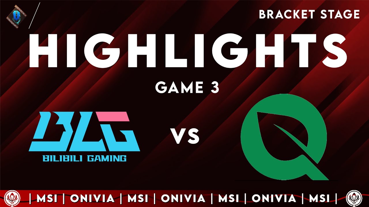 BLG vs FLY Game 3 Highlights | MSI 2025 — Bracket Stage | Bilibili Gaming vs FlyQuest - YouTube