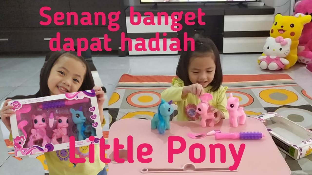 Unboxing Mainan Anak My Little Pony | Bermain Boneka Kuda Pony - YouTube