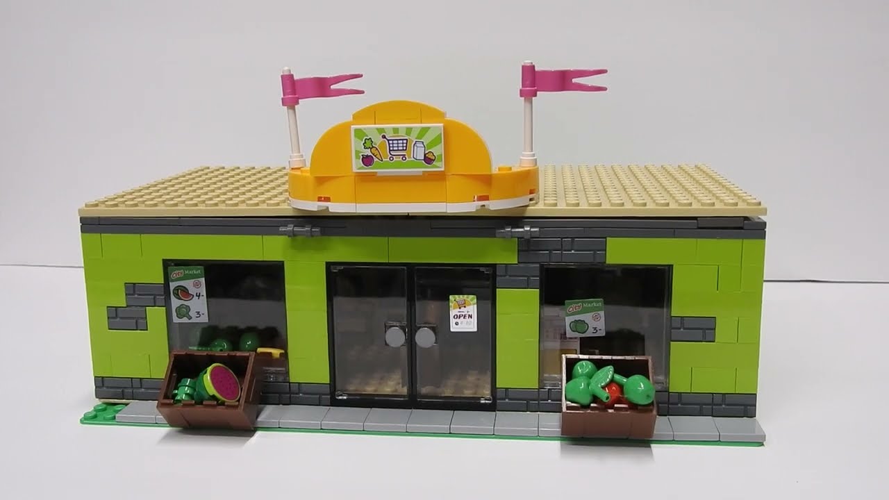 Lego Grocery Store MOC - YouTube