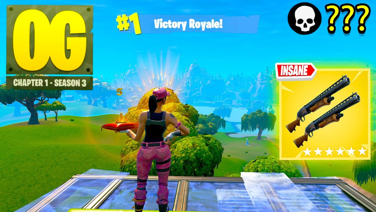 Fortnite OG Season 3 | High Kill Solo Gameplay | Keyboard & Mouse - YouTube