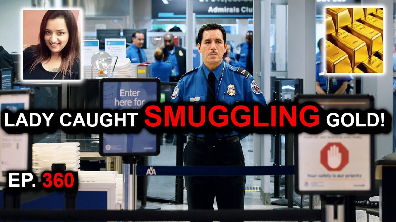 Woman Caught Smuggling Gold at Indian Airport. #news #smugglers - YouTube