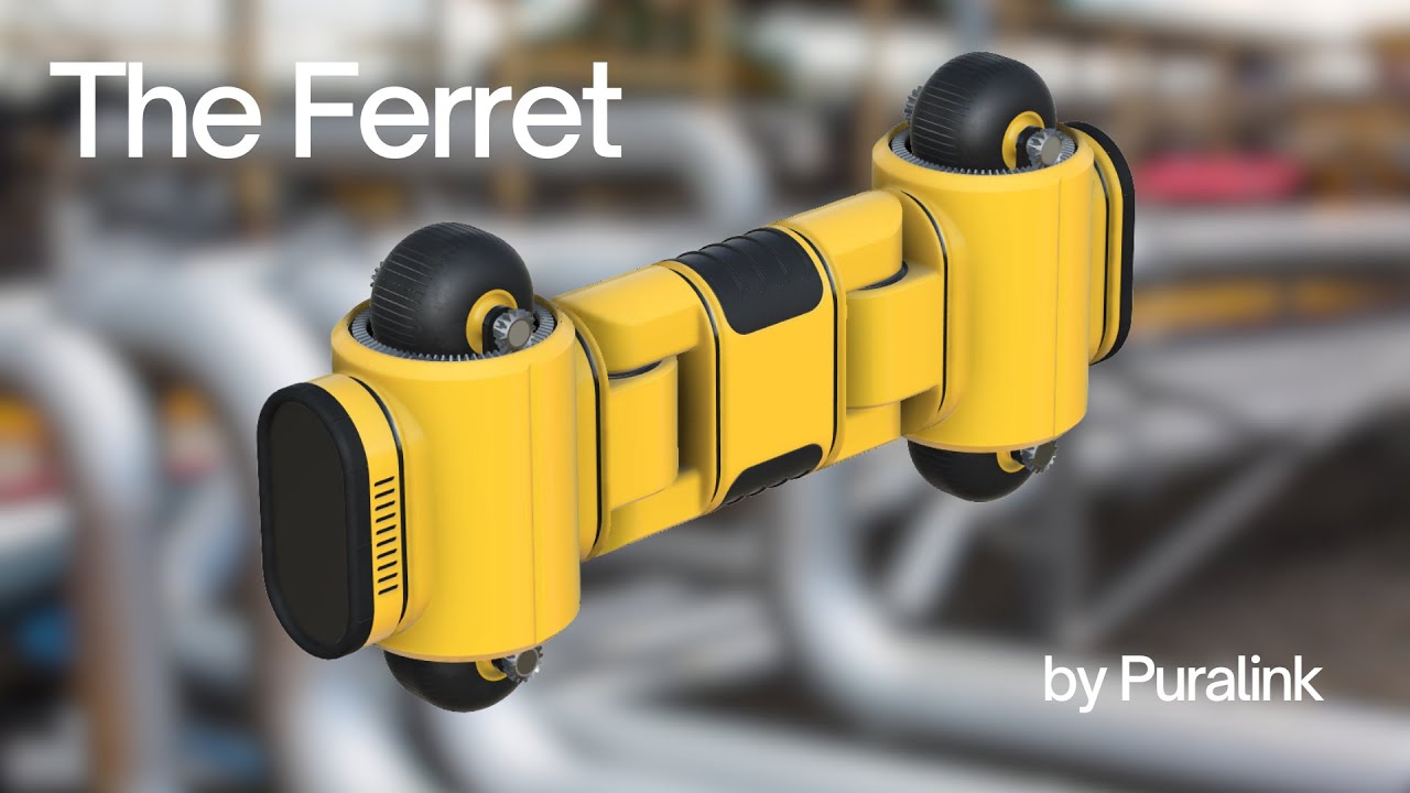 The Ferret - A Pipe Inspection Robot by Puralink - YouTube
