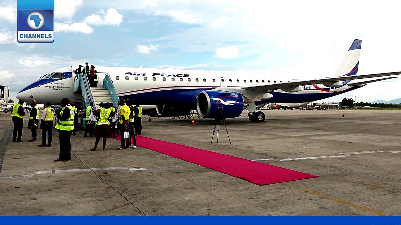 Air Peace Acquires Another Embraer 195-E2 Aircraft - YouTube