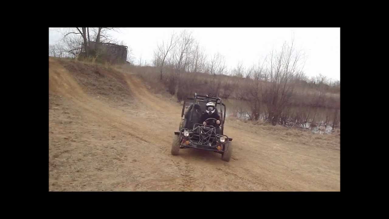 Jumpin the Kandi 250 buggy - YouTube