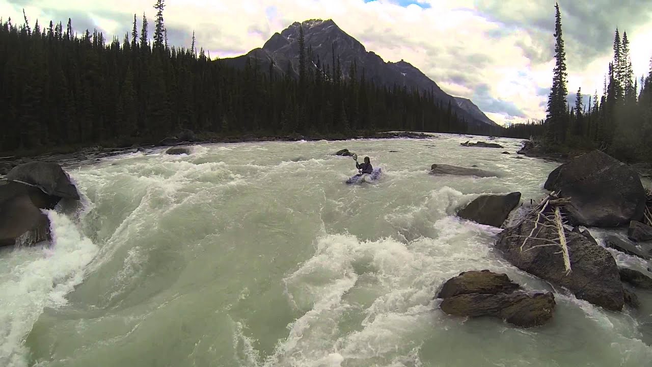 Kayaking on Whirlpool River - YouTube