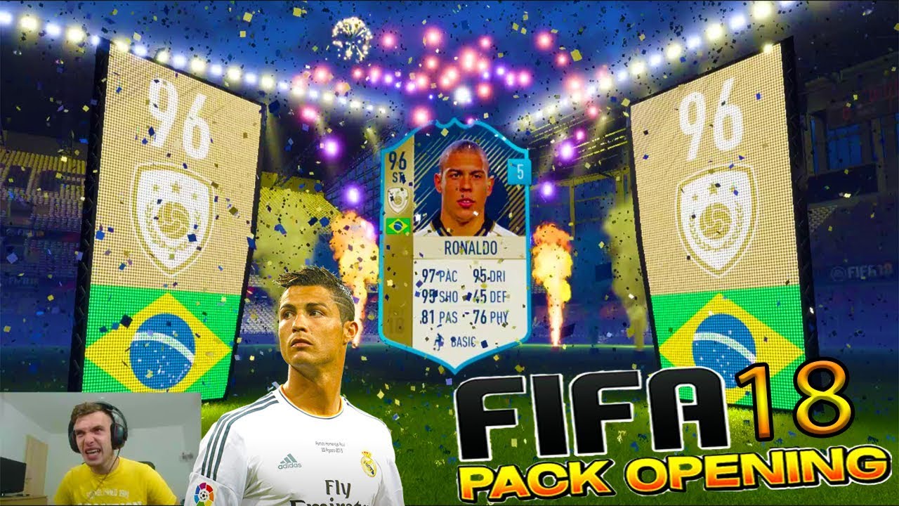 Super Fifa 18 Pack Opening - Cristiano Ronaldo & Ronaldo Luis Nazário de Lima - YouTube