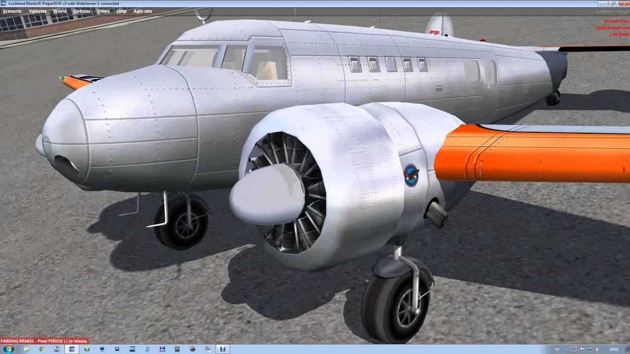 Lockheed L10 Electra Engine Start, Taxi and Shut down - YouTube