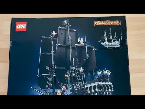The Black Pearl LEGO Unboxing + Building ( Part 1 ) Pirates of the ...