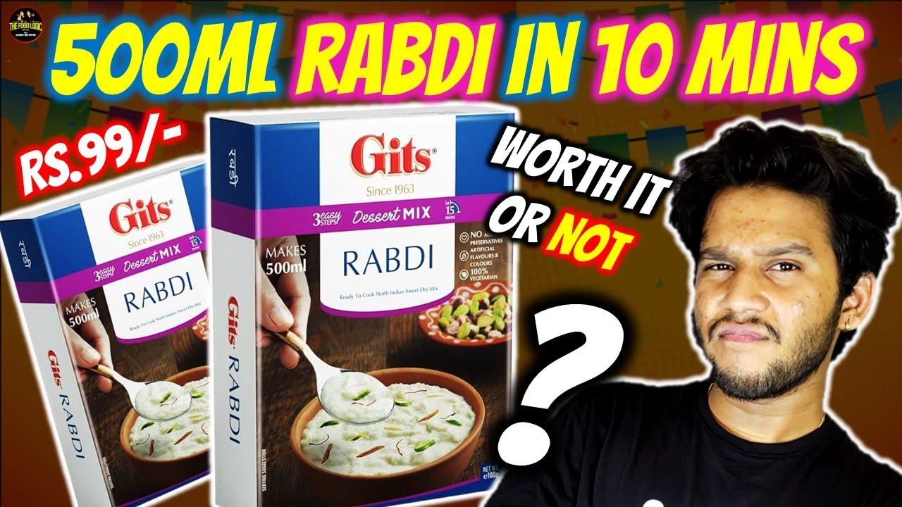 How to Make Rabdi? Easy Sweet Recipe in 10 Min 😍 | Gits Rabdi Recipe ...
