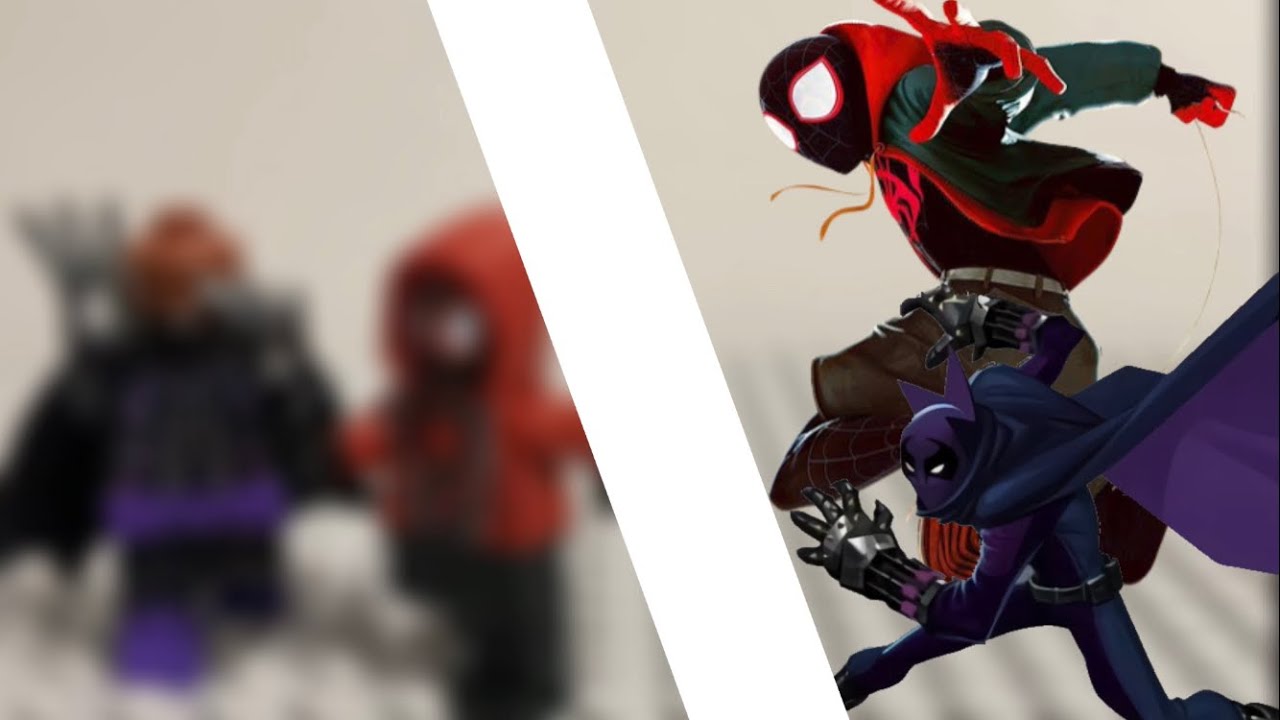 Custom LEGO Miles Morales & Prowler Minifigures from Spider-Man: Across ...