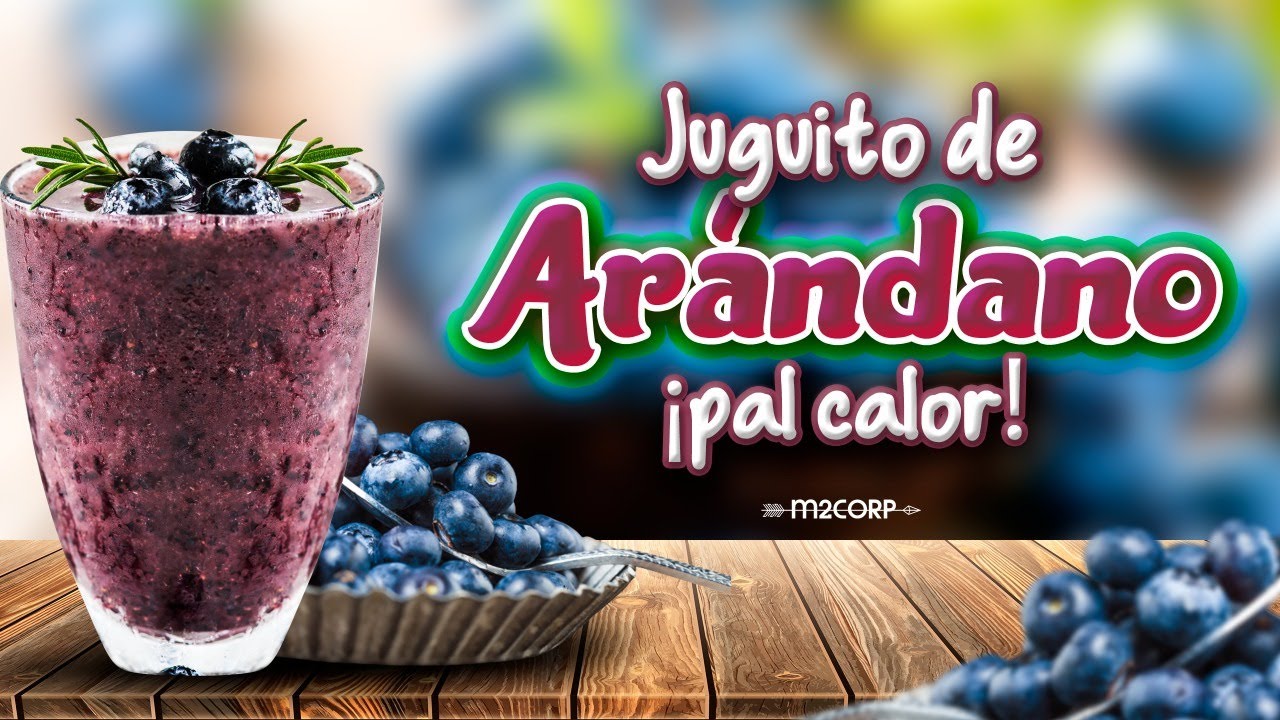 Cómo hacer jugo de arándanos🍇 FÁCIL Y RÁPIDO - YouTube