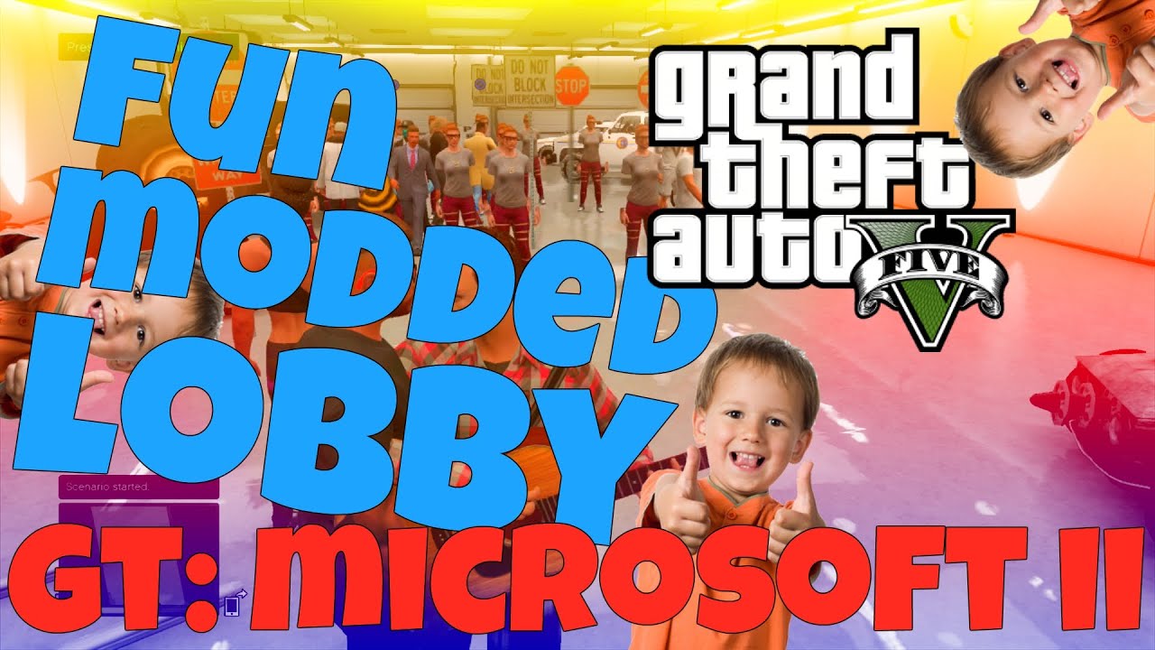 GTA V Fun Modded Lobby (Map Mods) - YouTube