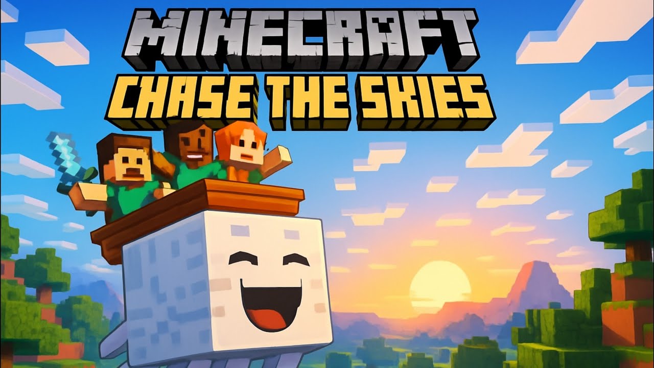 Minecraft CHASE THE SKIES: ALL New Features Revealed! (BEDROCK FIRST ...