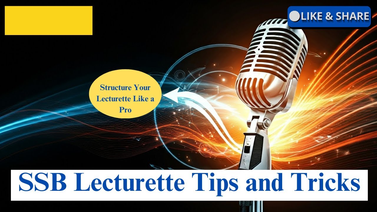 SSB Lecturette Tips and Tricks: Ace Your SSB Interview!" | Master the ...