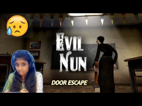 Evil Nun Door Escape 😥👿☹️||சூனியக்காரி😂😂||Jeni Gaming
