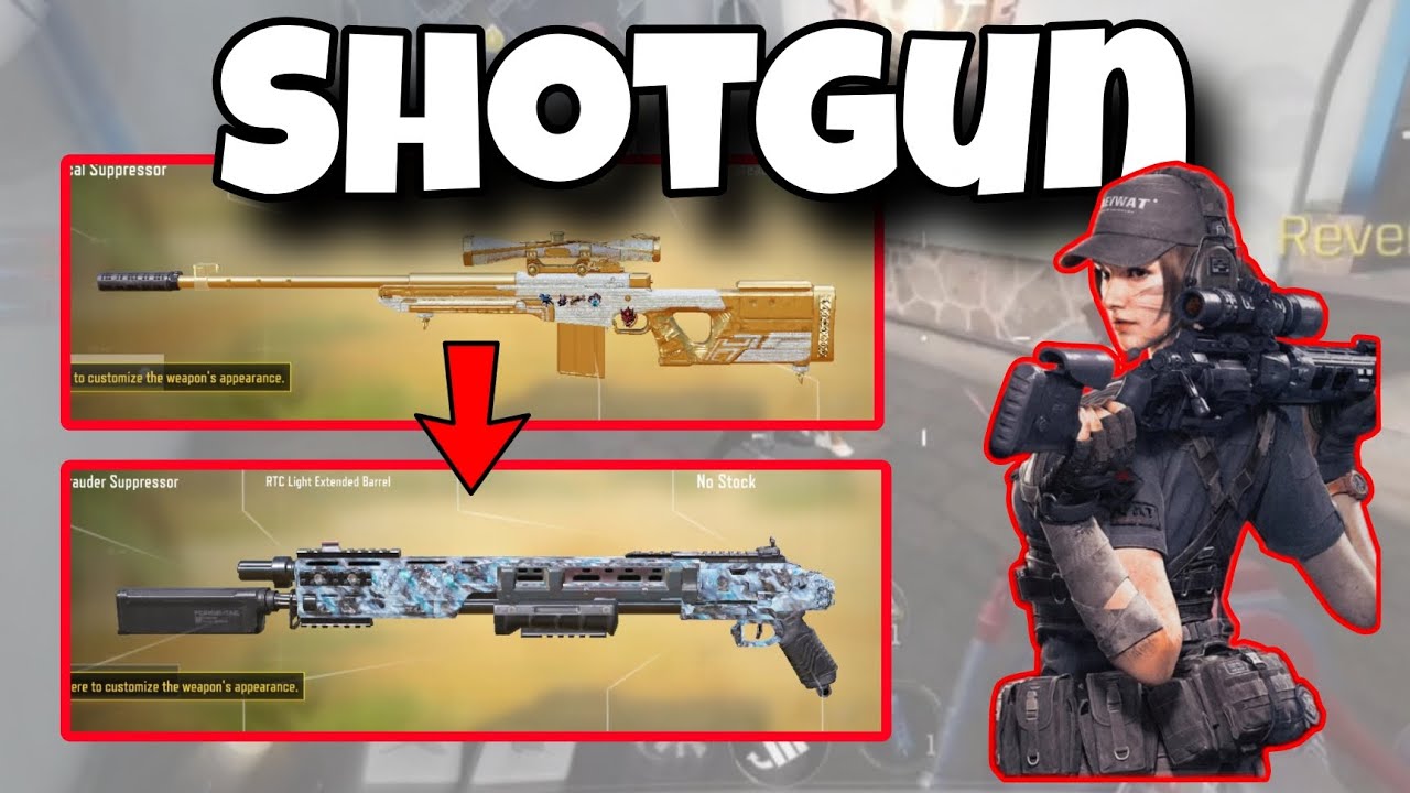 When you Switch to Shotgun from Sniper in CODM ranked Snd! - YouTube