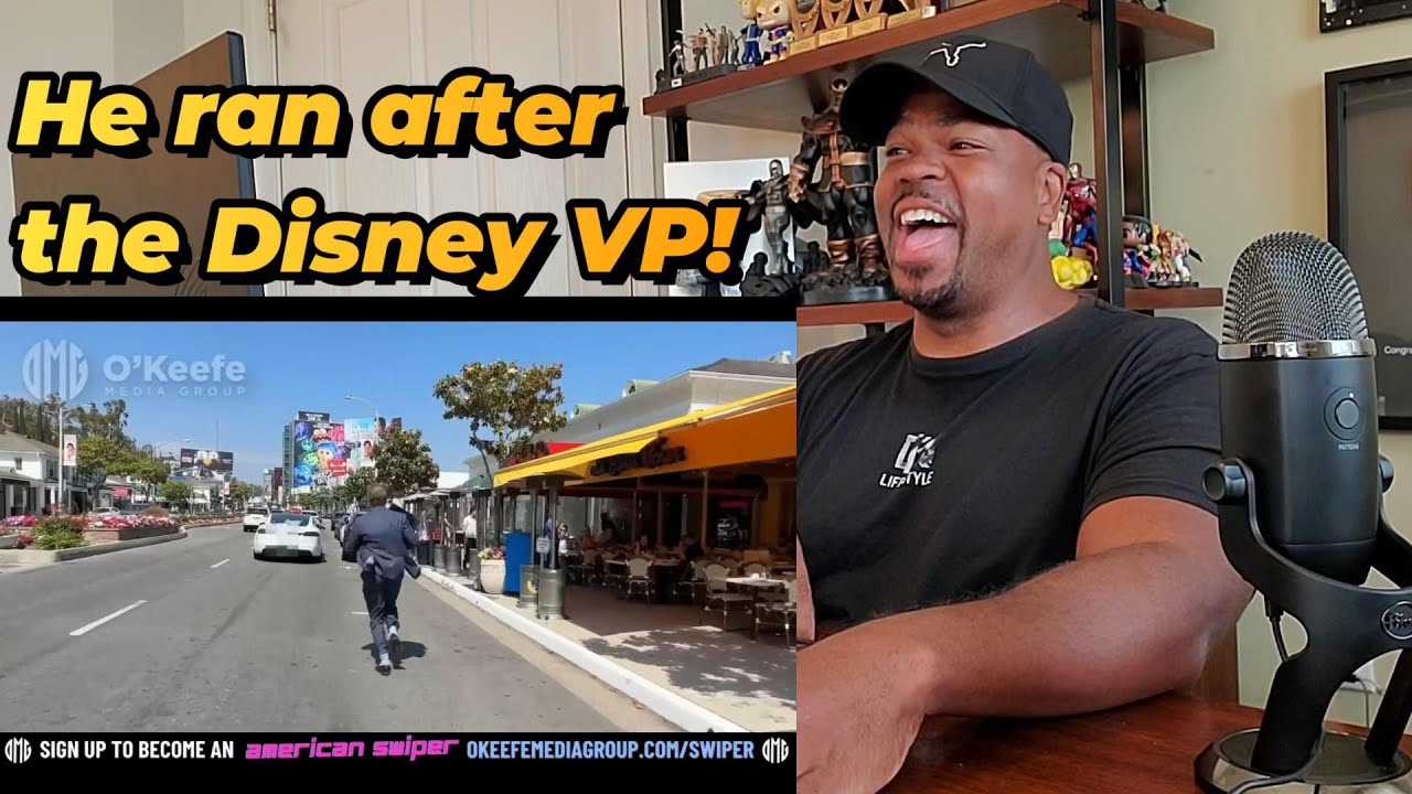 James O'Keefe Confronts Disney Senior VP Michael Giordano in OMG ...