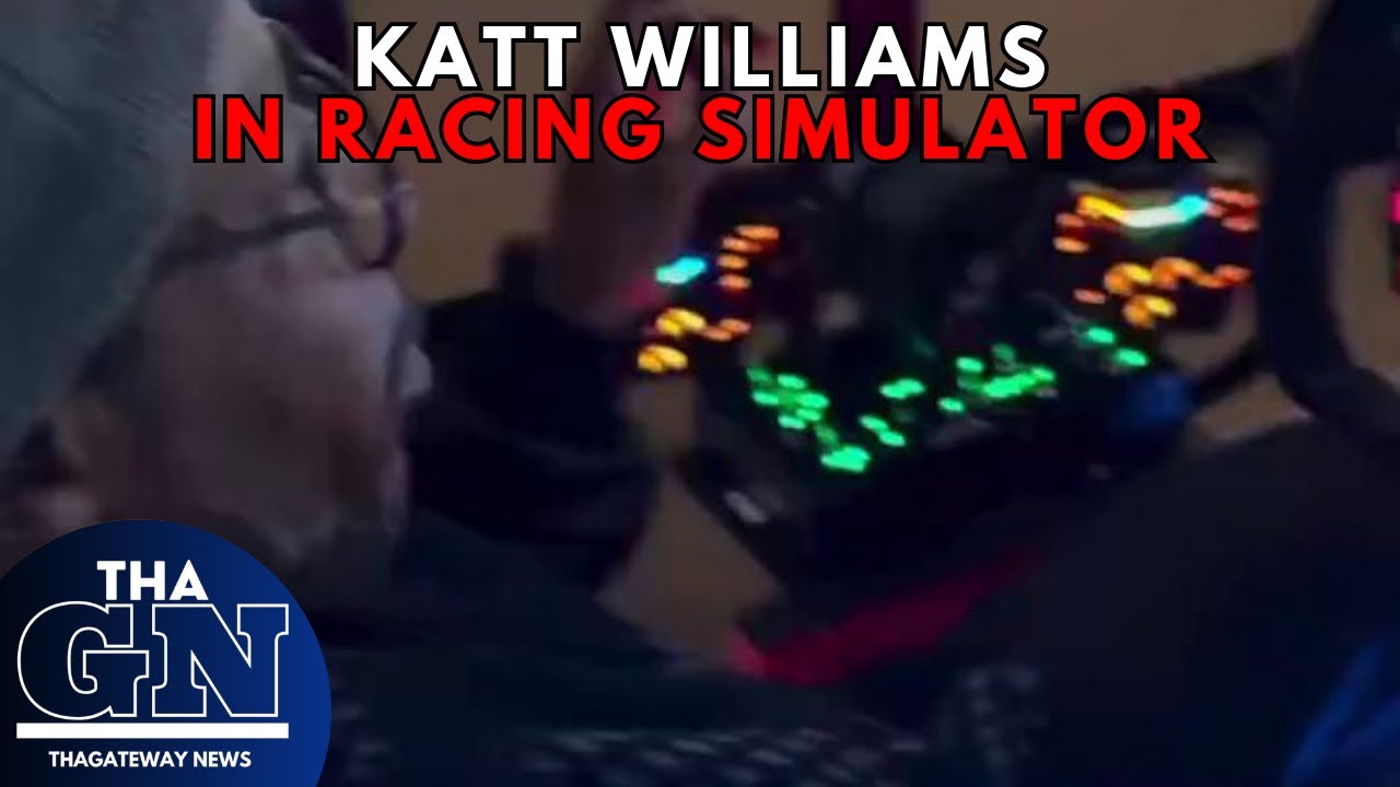 Katt Williams Drives Joe Rogan’s Racing Simulator - YouTube