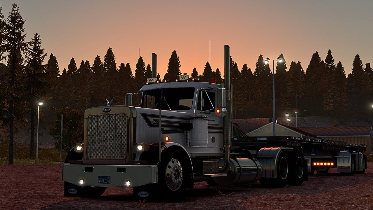 Let's explore ProMods CANADA | FLX Peterbilt 359 Cat 3408 Engine Open ...