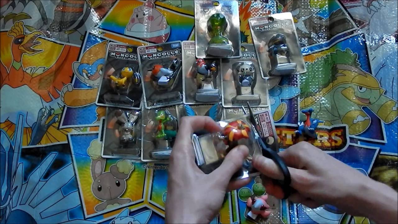 Opening over $50 of Pokemon figures from JAPAN!!!! - YouTube