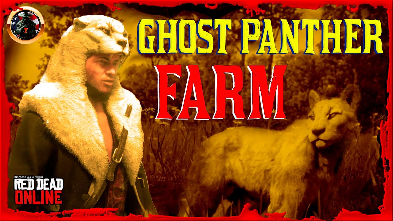LEGENDARY ANIMAL FARM (Legendary Ghost Panther) GHOST COAT in Red Dead ...