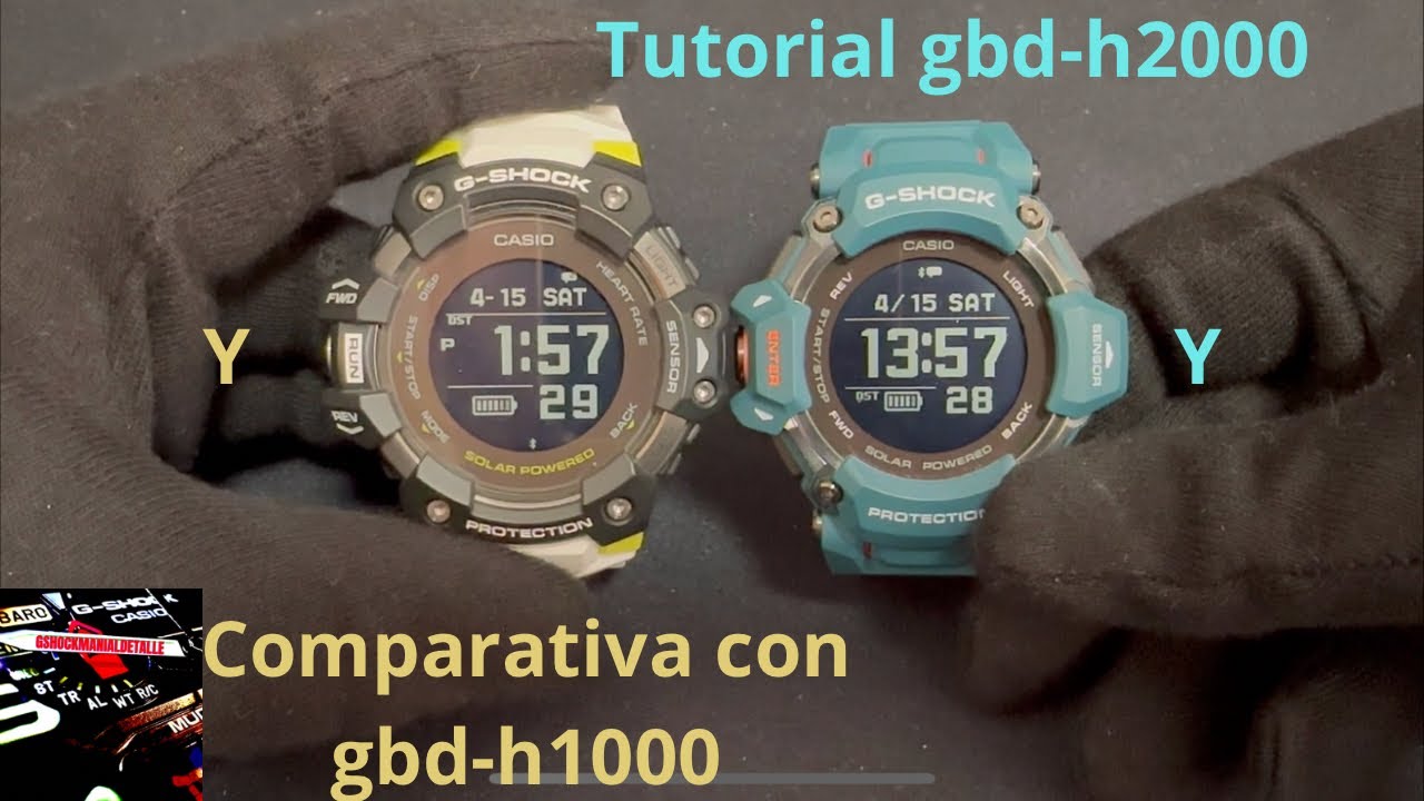 Tutorial gbd-h2000 y comparativa h1000 - YouTube
