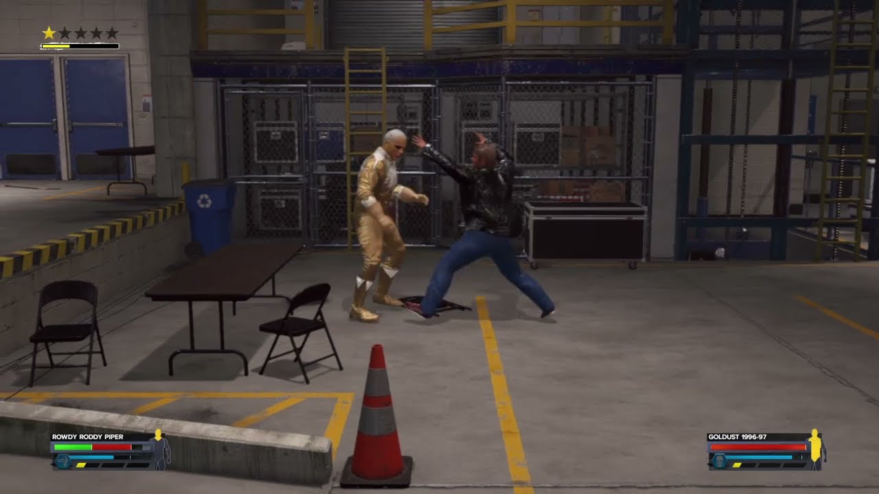 WWE 2K24 Wrestlemania XII Rowdy Roddy Piper Vs. Goldust Hollywood ...