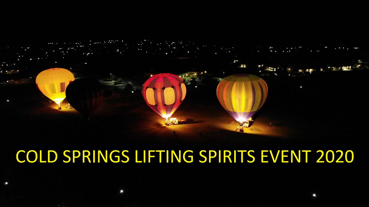 Cold Springs 2020 Lifting Spirits Event - YouTube