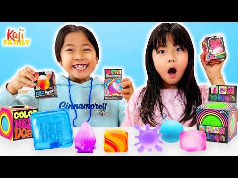 Emma & Kate's Unbox Their Needoh Nice Cube HAUL!