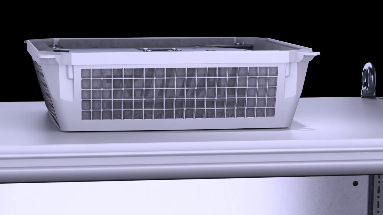 Rittal roof mounted fans - YouTube