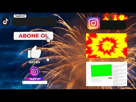 TELİFSİZ TİKTOK,YOUTUBE,İNSTAGRAM TAKİP ET ANİMASYONLARI VE GEÇİŞ EFEKTLERİ